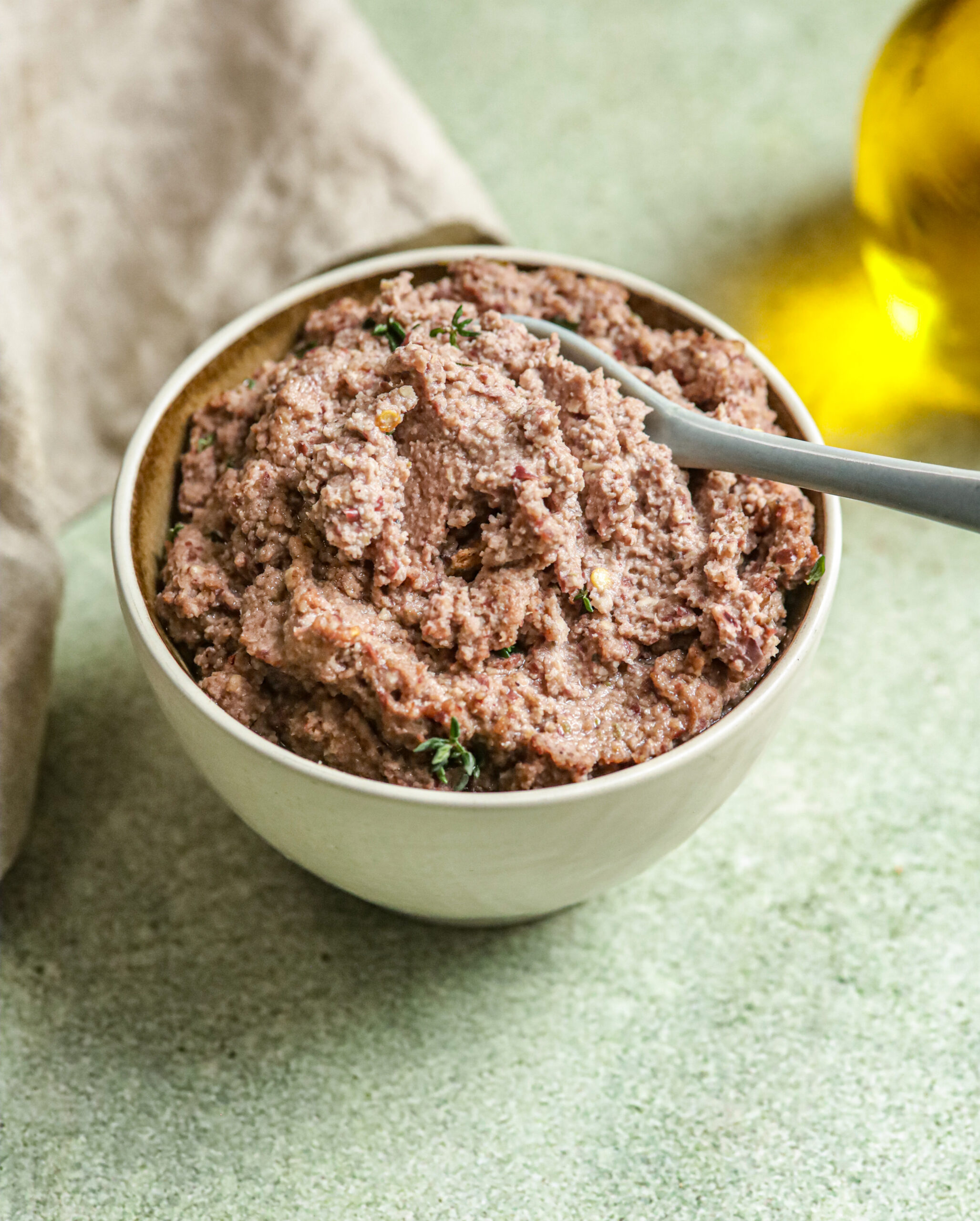 Romige paddenstoelen paté - Lenna Omrani