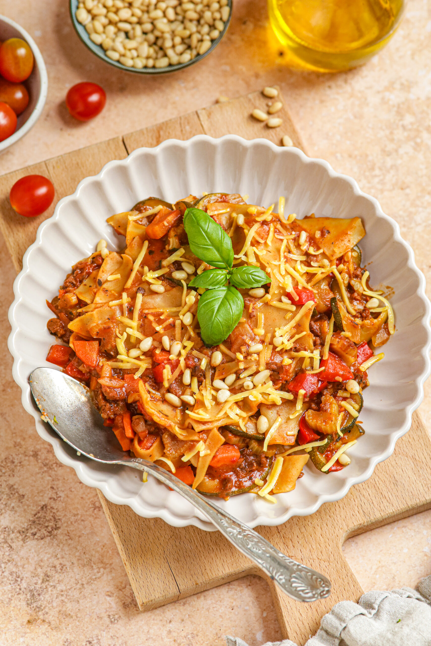 Vegan lasagnette - Lenna Omrani