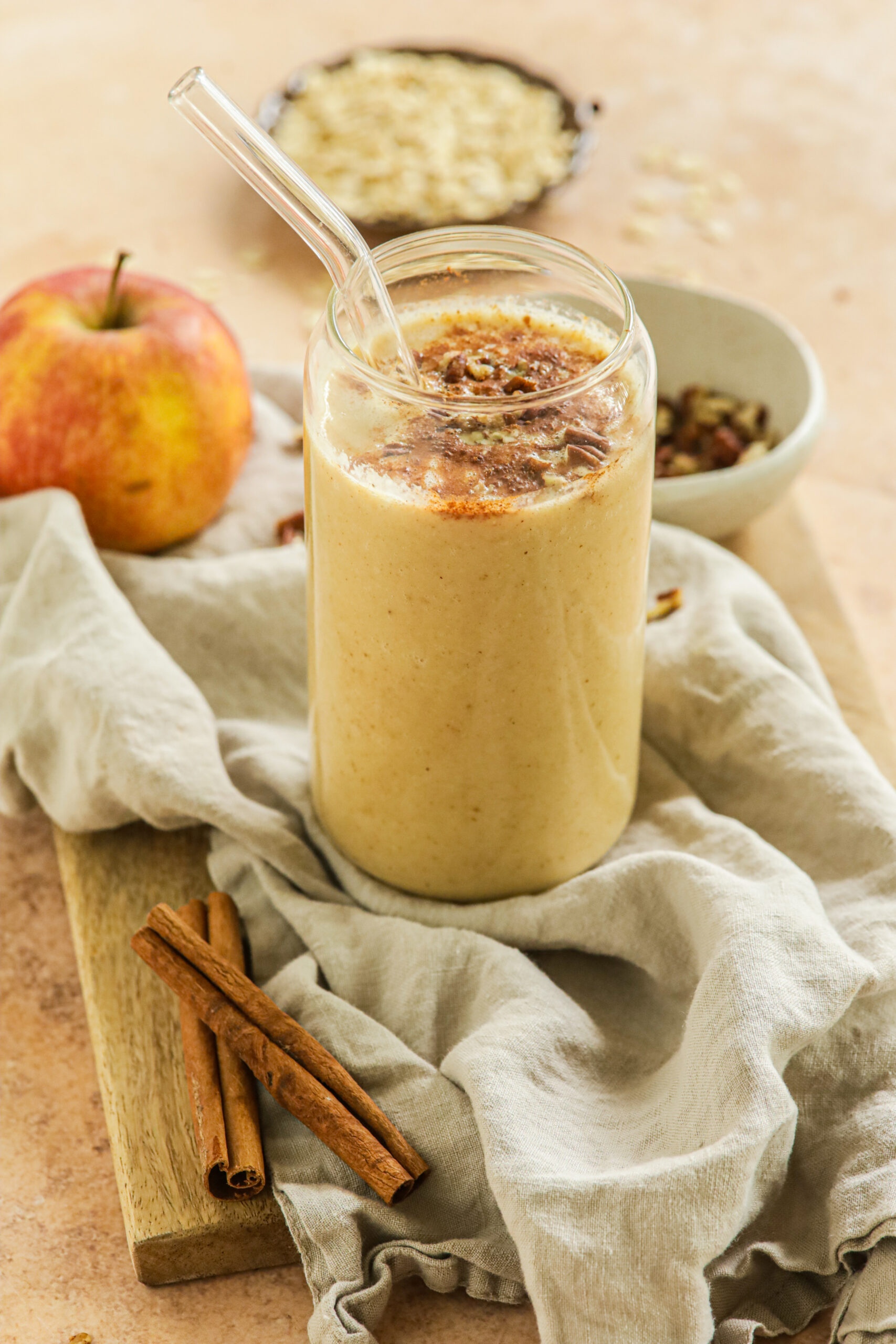 Appel-kaneel smoothie - Lenna Omrani